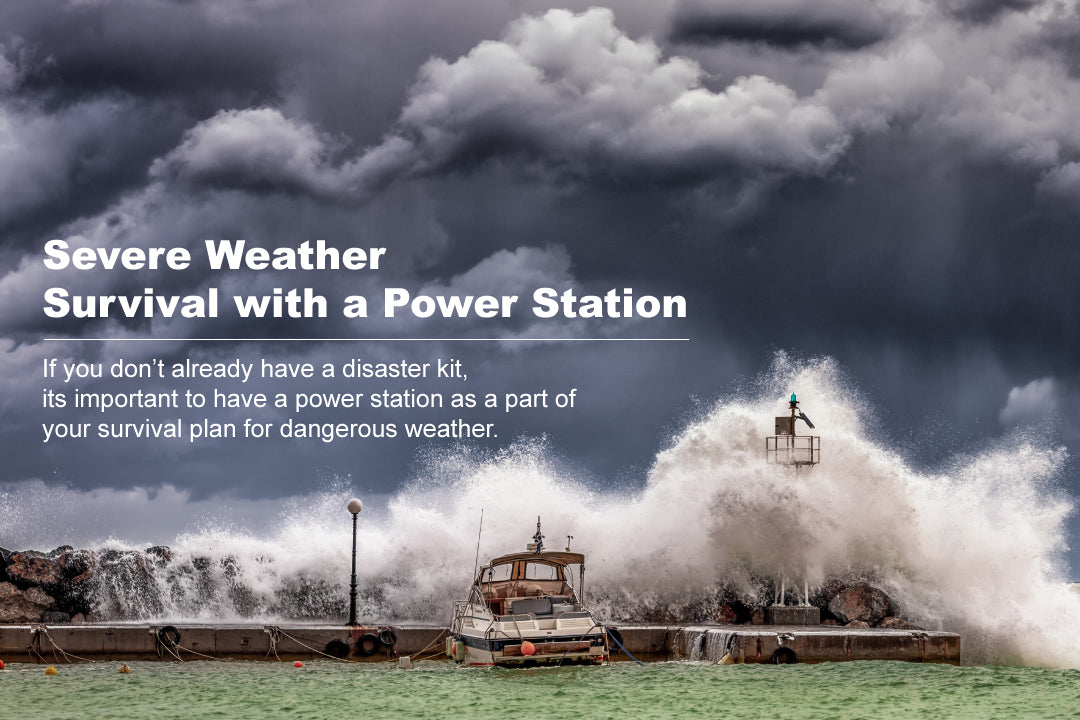 Severe Weather Survival with a Power Station – Togopower